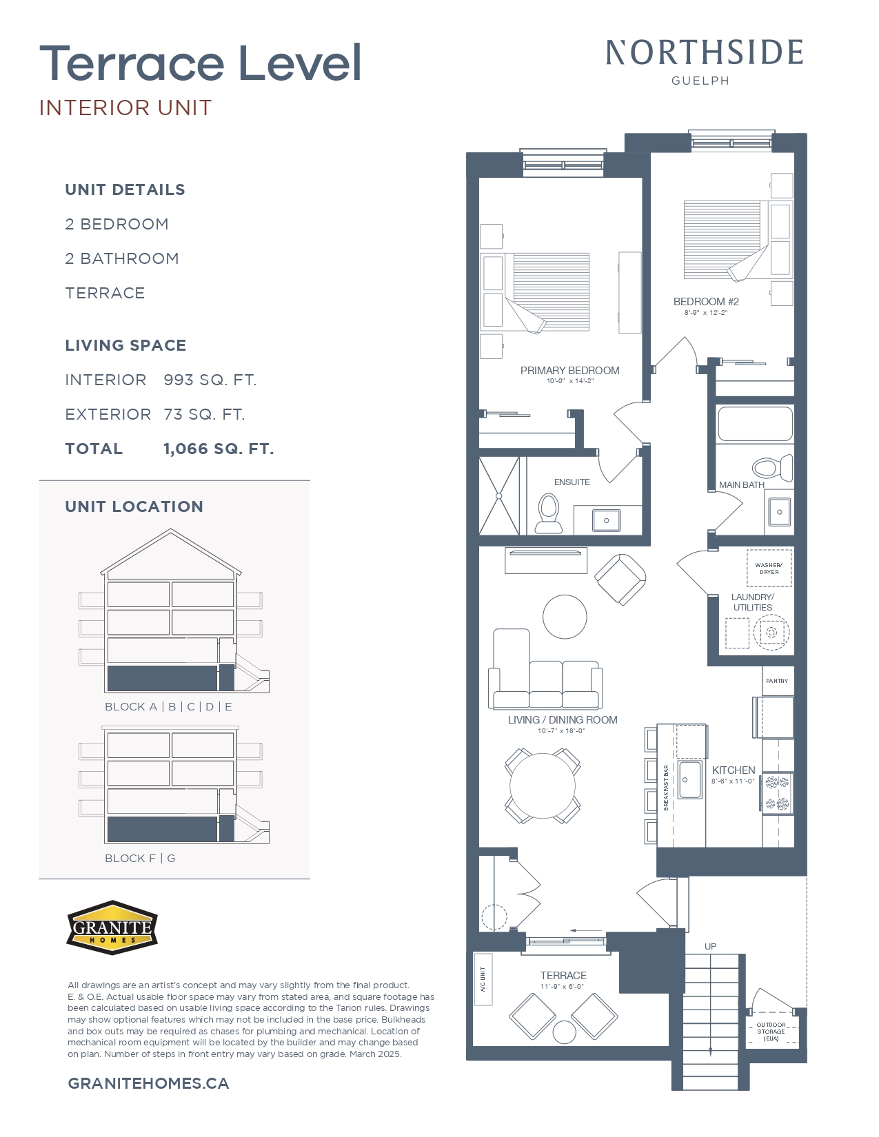 Terrace - Granite Homes